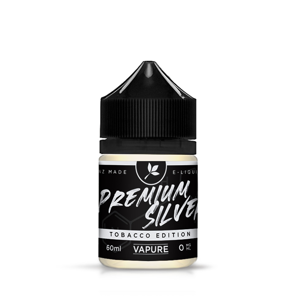 Buy VAPURE Premium Silver - light tobacco flavour | NZVAPOR