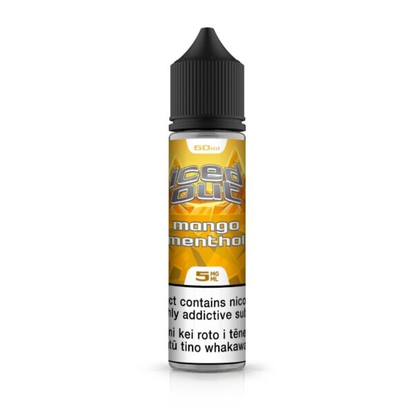 Buy Iced Out Mango Menthol e-liquid - Cold FREEBASE e-liquid - NZVAPOR ...