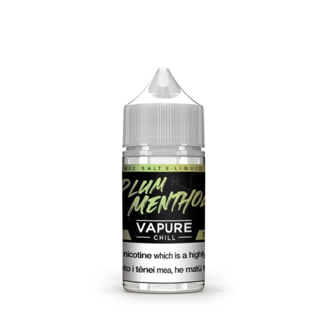 Buy VAPURE SALTS Plum Menthol - nicotine vape juice - NZVAPOR Vape Shop