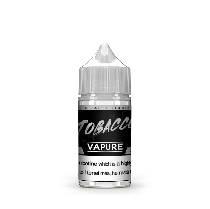 VAPURE SALTS Tobacco (Silver Label) - nicotine vape juice - NZVAPOR ...